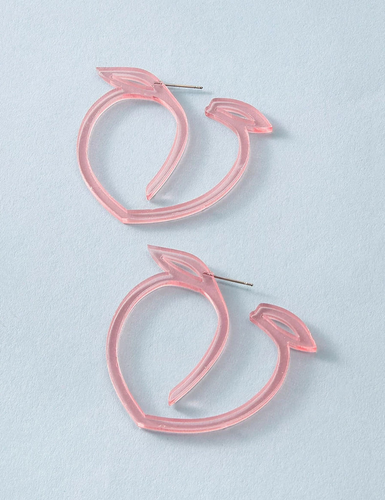 Peach Hoops – NUANCE
